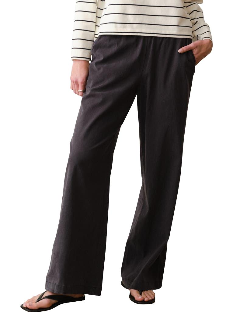 MARINE LAYER Marine Layer Allison Twill Wide-Leg Trousers